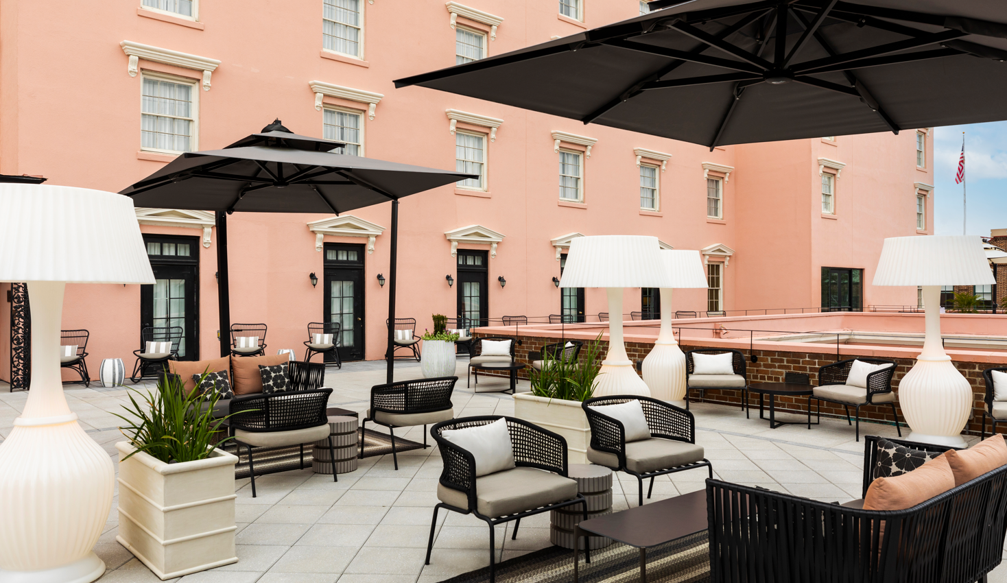 Rooftop Pool Terrace | Mills House